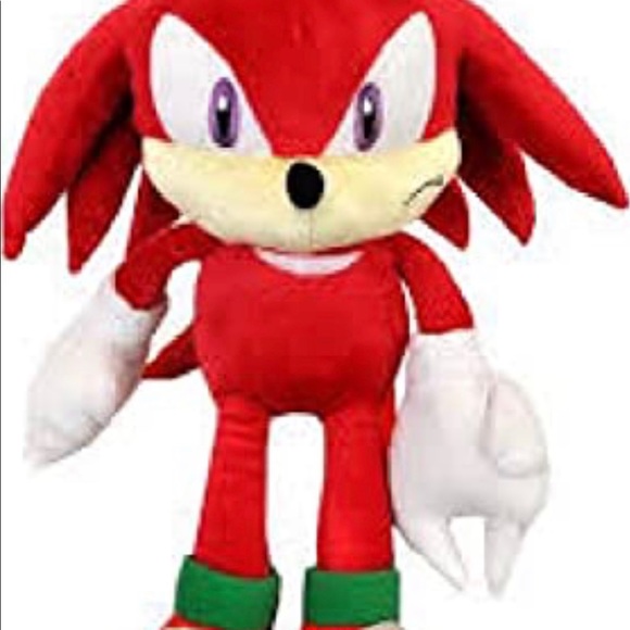 sega | Accessories | Sonic Hedgehog Knuckles Large Plush Backpack ...